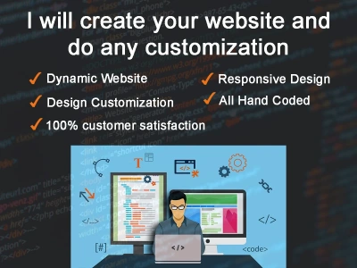 Your full website or any website customization | Upwork