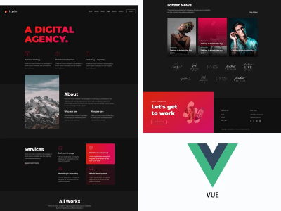 A amazing VueJS web Application | Upwork