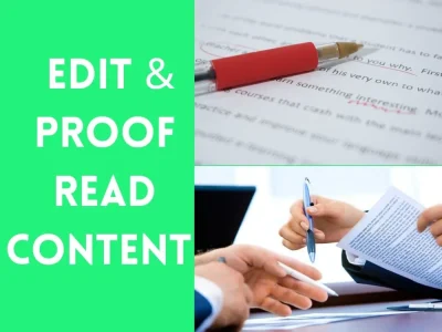 Your document or paper edited and proofread | Upwork