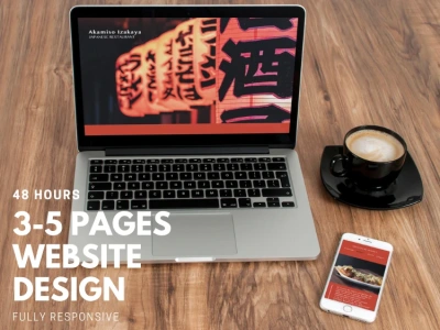 48 hours turnaround 3-5 Pages Website Design | Upwork