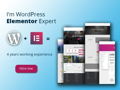A fully functional WordPress website with elementor page builder | Upwork