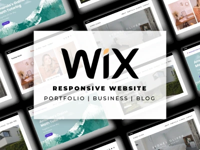 Professional and responsive WIX website | Upwork