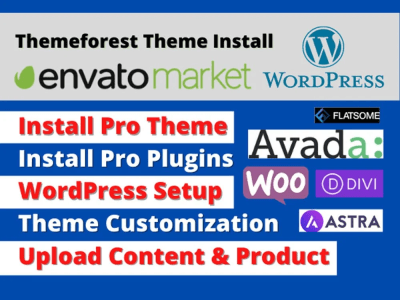 Complete Wordpress Theme Customization Themeforest Upwork