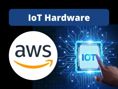 An IoT device hardware publishing sensor data to AWS IoT | Upwork