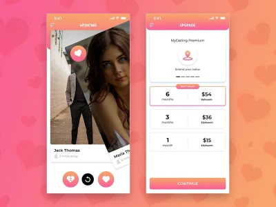 A Tinder/Bumble like Application Template | Upwork