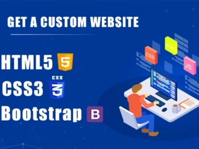 A responsive website in HTML, CSS, bootstrap, PSD to HTML | Upwork