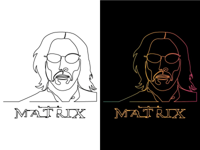 Amazing one line art and colorful line art | Upwork