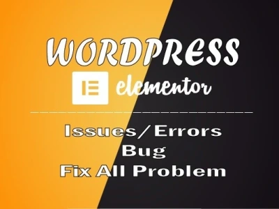 Fix elementor or wordpress issues errors or bug from your website | Upwork