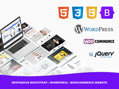 Responsive Bootstrap || WordPress Website | Upwork