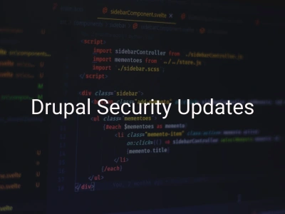 A Drupal website with installed security updates | Upwork