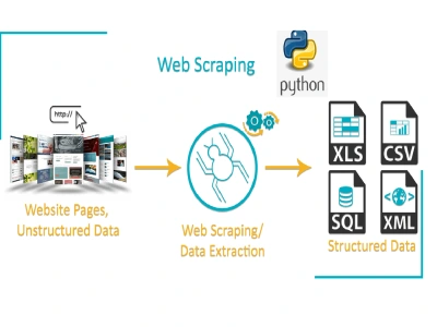 Web scraping, data mining from website using python | Upwork
