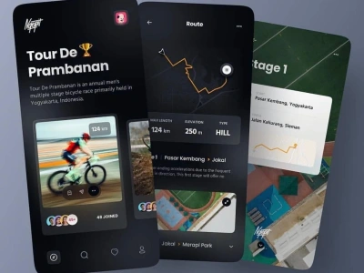 A fantastic flutter based mobile app with modern and unique UI design ...