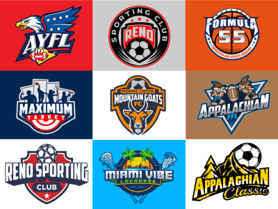 Football. soccer, basketball, baseball and sports logo design | Upwork