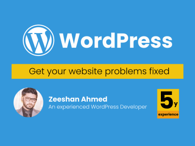 Your WordPress issue fixed | Upwork