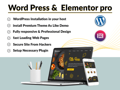 A full website using elementor pro page builder | Upwork