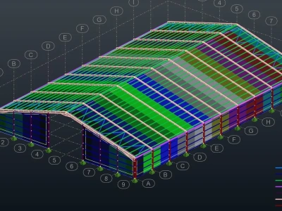 Steel Single Or multi Span Portal Frame | Upwork
