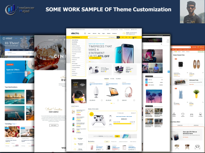 WordPress theme customization or theme customization work within 2 hours | Upwork