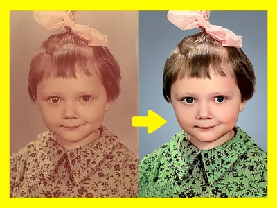 Restore, retouch, repair, and colorize your old photo | Upwork