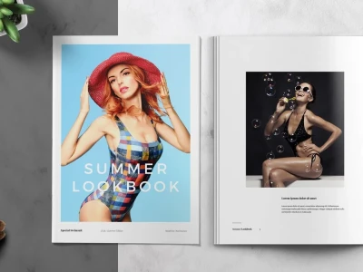 A stunning fashion lookbook, line sheet, brochure, clickable or catalog | Upwork