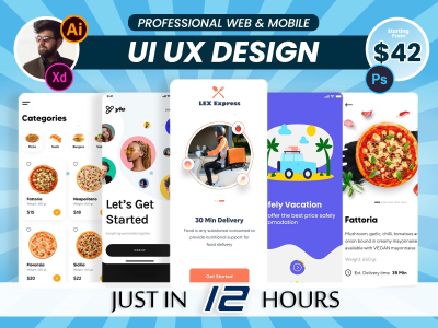 Professional web and mobile app ui design | Upwork