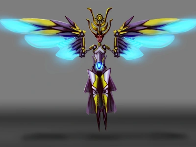 Fully colored character designs, and different variation's to choose ...