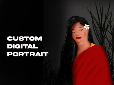 Custom digital painting for facebook profile , cover | Upwork