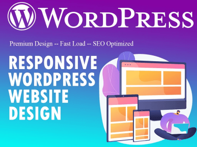 Responsive and professional WordPress website & Ecommerce website | Upwork