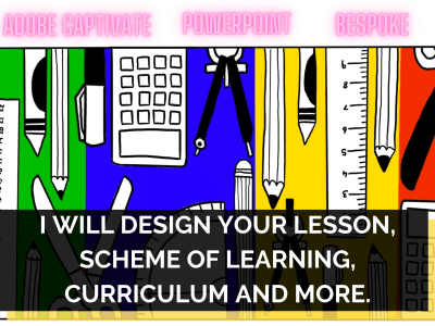 An engaging lesson, scheme of learning, curriculum. | Upwork