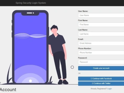 A Spring Boot web application | Upwork