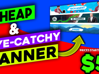 A simple Youtube Banner | Upwork