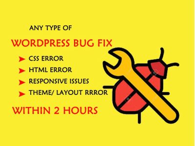 2 hours of wordpress Themes and Plugin Bug Fixes | Upwork