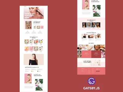 A fantastic web application developed using GatsbyJS | Upwork