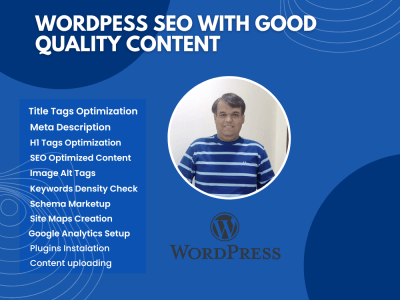 Wordpress SEO Expert Service with Google Analytics Setup and meta tags ...