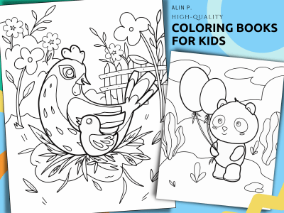 High-quality Coloring Books for Kids and Adults | Upwork
