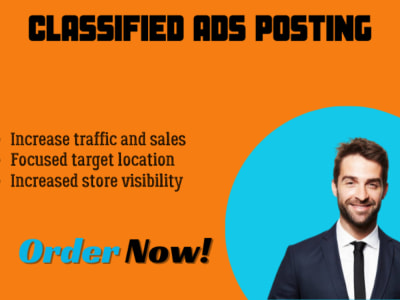 Classified ad posting on top classified ads sites | Upwork