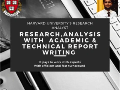 A researched and fact based report, with statistics, graphs and ...