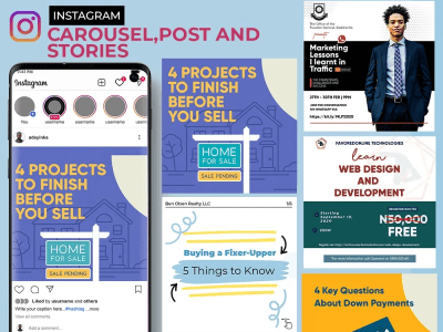 An attractive and engaging instagram carousel post | Upwork