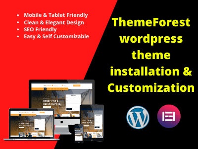 Themeforest wordpress theme installation and customization | Upwork