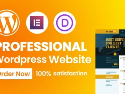 A stunning wordpress website design | Upwork