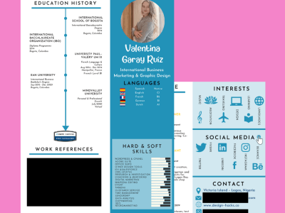 A professional CV design | Upwork