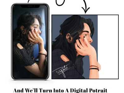 Fantastic flat art, vector, cartoon and realistic portraits | Upwork