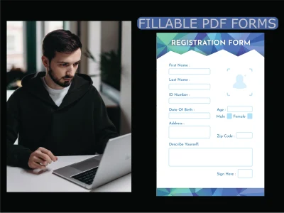 A fillable PDF form with conditional formatting | Upwork