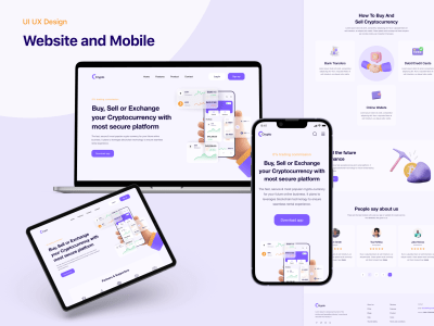 Interactive UI design for website and mobile app | Upwork