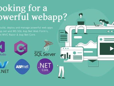 Responsive ASP.NET website with admin section | Upwork
