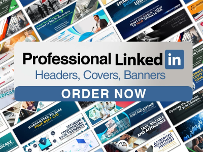 A professional linkedin banner for your business | Upwork