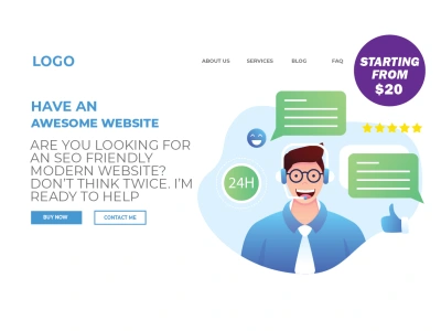 SEO Friendly Fast Loading WordPress Website | Upwork