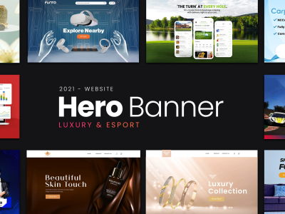 An hero banner for your website | Upwork