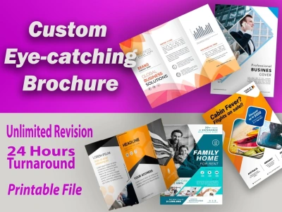 A custom eye-catching Brochure design | Upwork