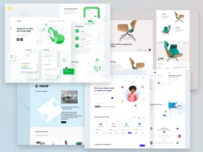 Modern Web UI/UX Design | Upwork