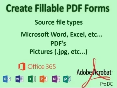 A fillable pdf form. | Upwork